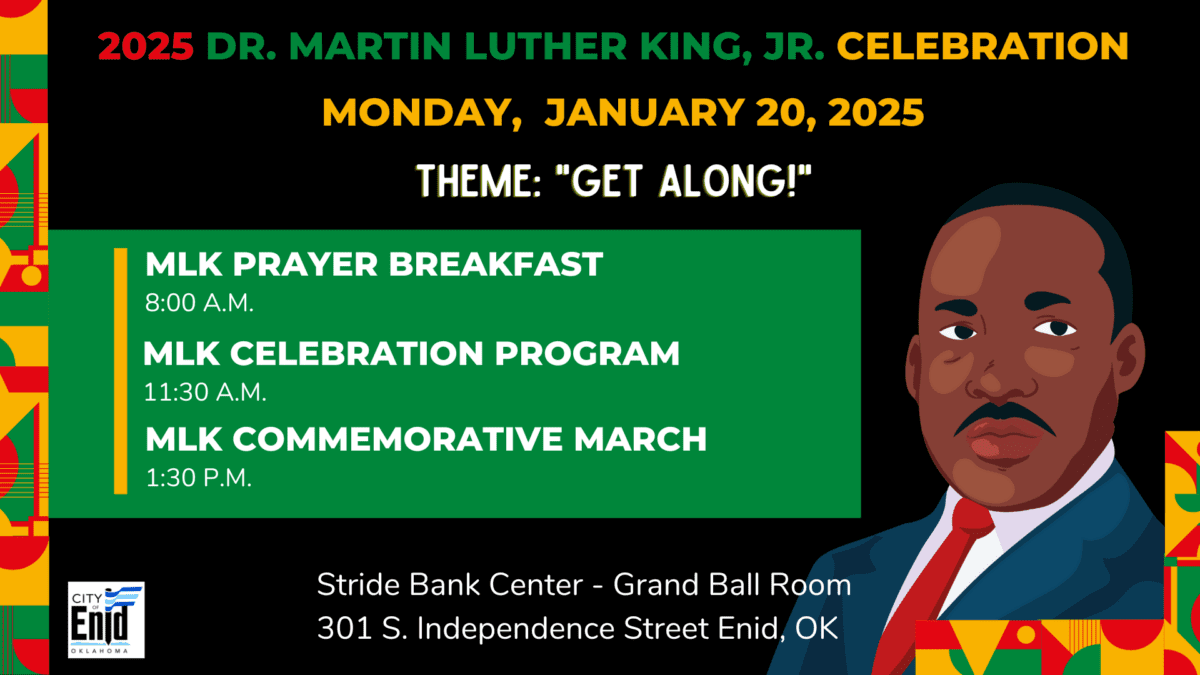 MLK Commemorative March and Celebration Program – Visit Enid Oklahoma