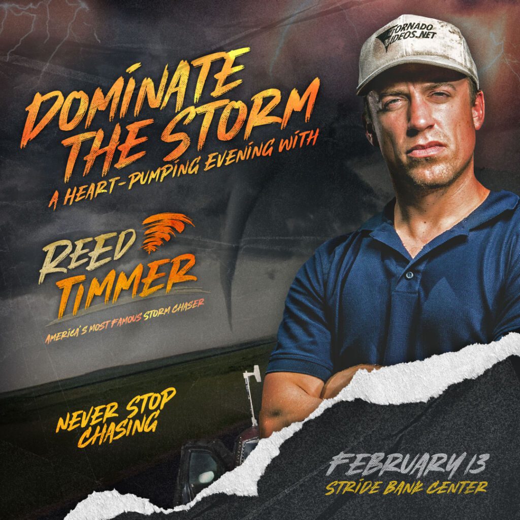 Dominating the Storm, with Reed Timmer – Visit Enid Oklahoma