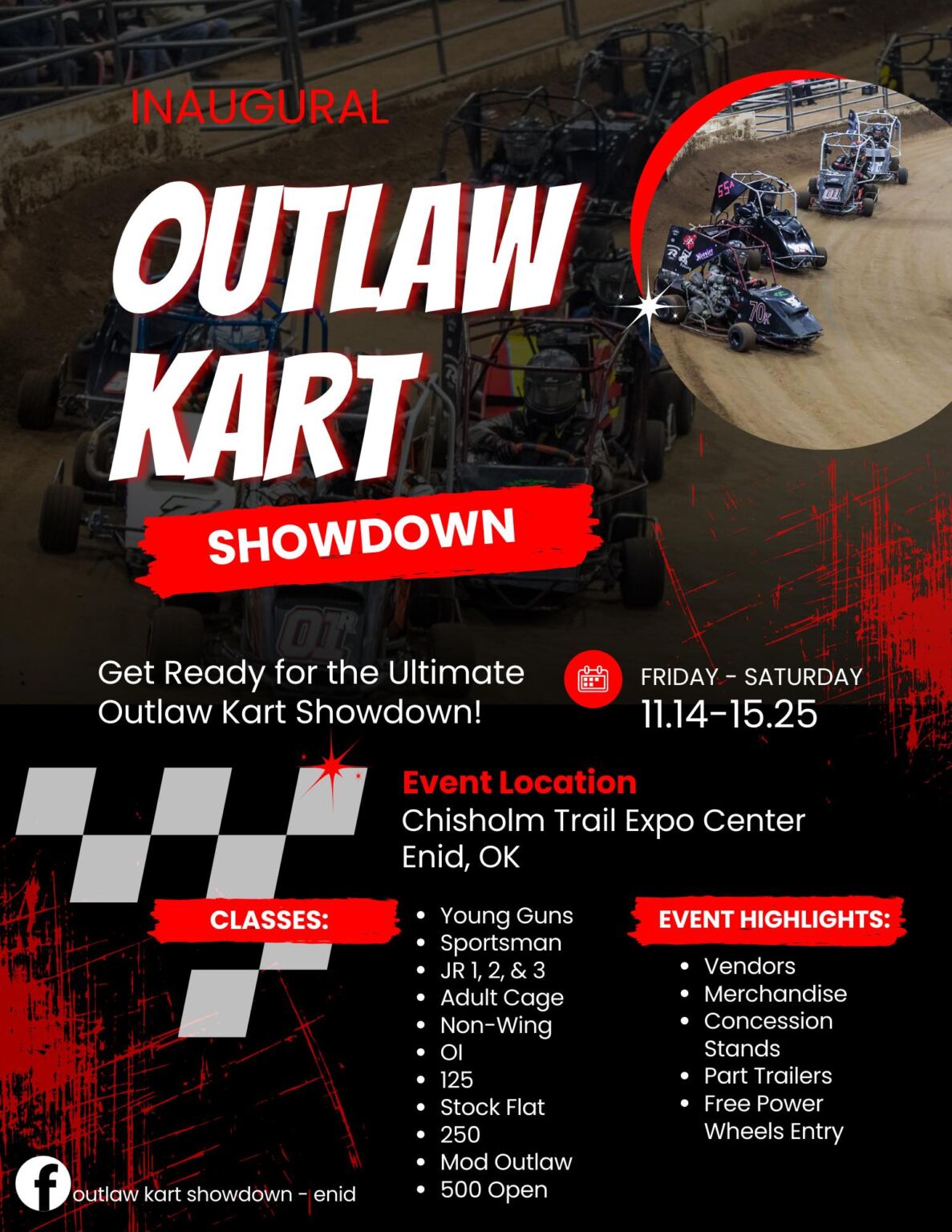 Outlaw Kart Showdown – Visit Enid Oklahoma